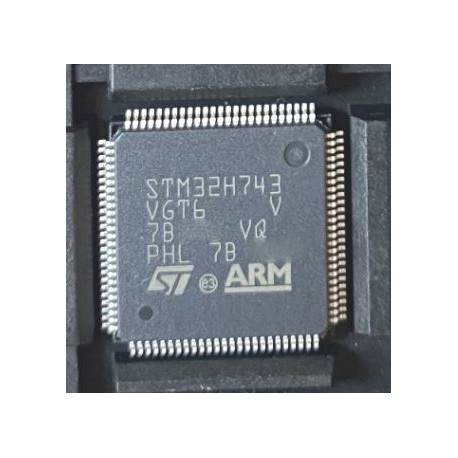 میکروکنترلر STM32H743VGT6 - اورجینال-New and original+گارانتی