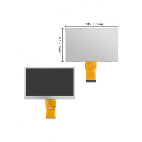 السیدی 4.3 اینچ بدون تاچ 4.3inch TFT LCD display MCU NTP without touch - 480x272-SPI / Pararllel